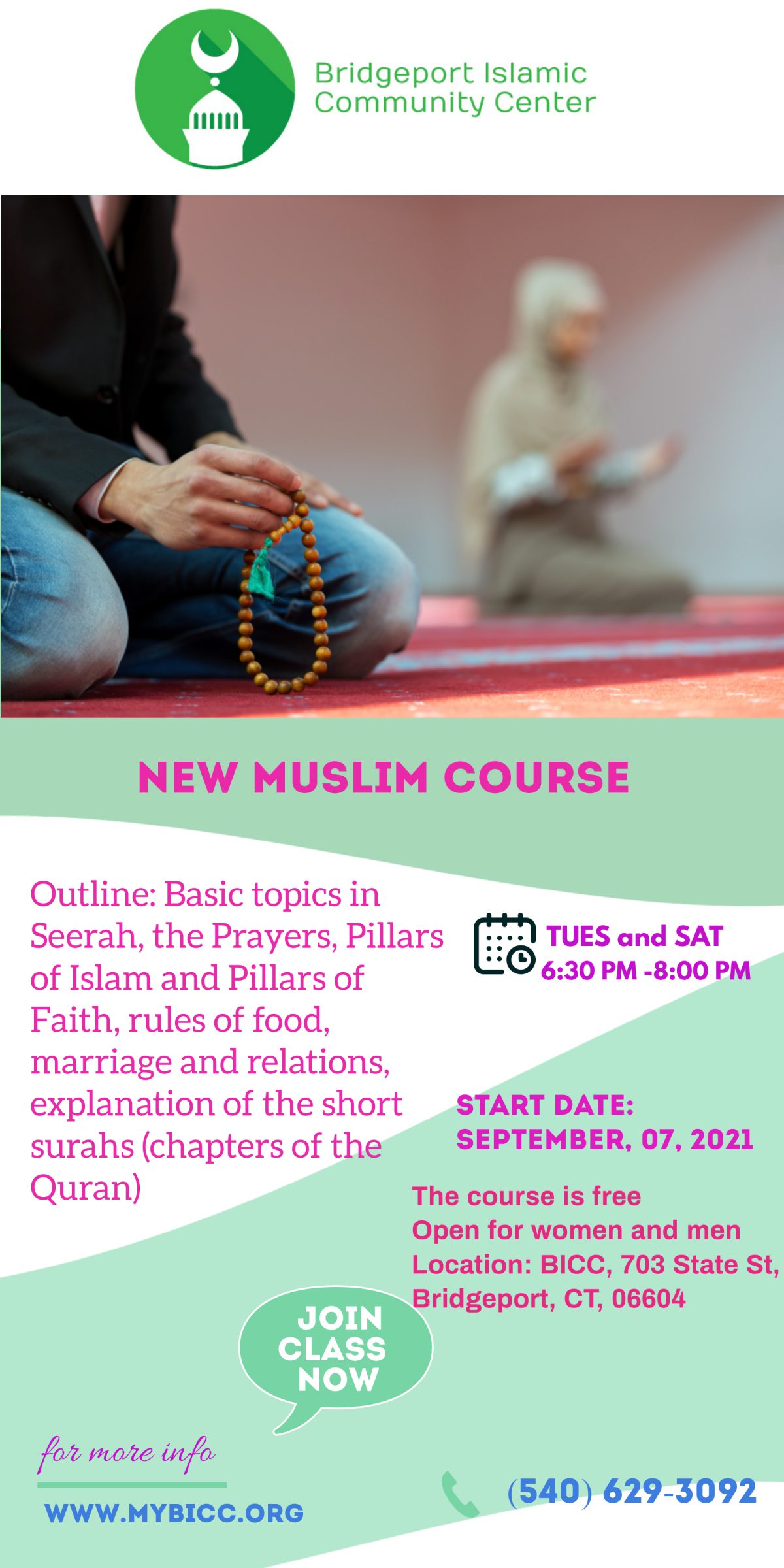 Bridgeport Islamic Community Center – BICC