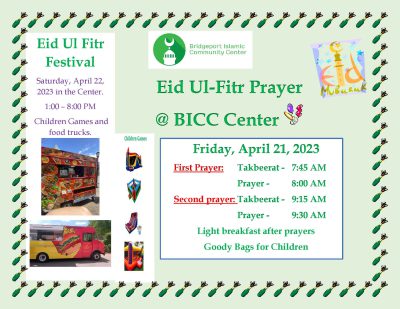 Eid Ul-Fitr Prayer at BICC Center – Bridgeport Islamic Community Center ...